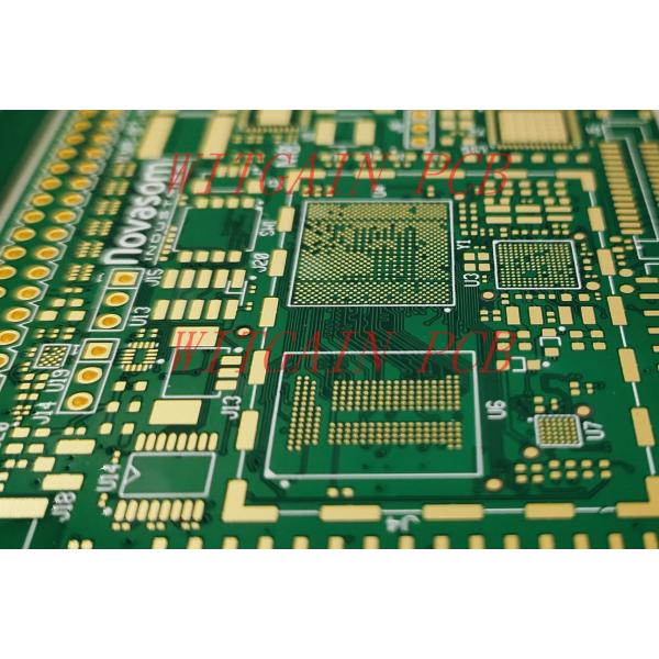 Quality 10 Layer HDI PCB Board / Multilayer Pcb Board Green Solder Mask ENIG for sale