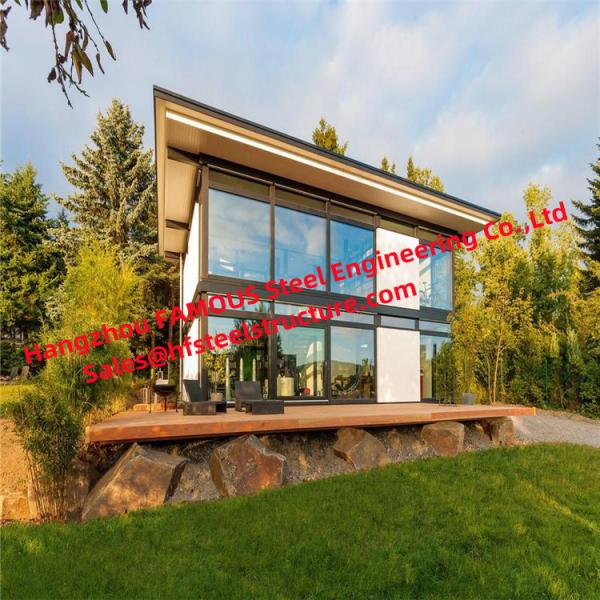 Quality Housing Prefab Steel Structures , Pre-engineered Steel Structure Construction With Financing Funder Investor for sale