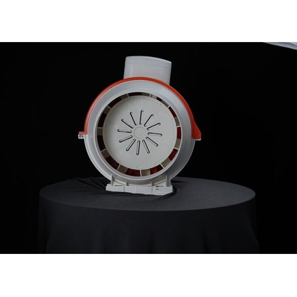Quality Round Axial Flow Inline Duct Fans Booster Small Bathroom Vent Blower for sale