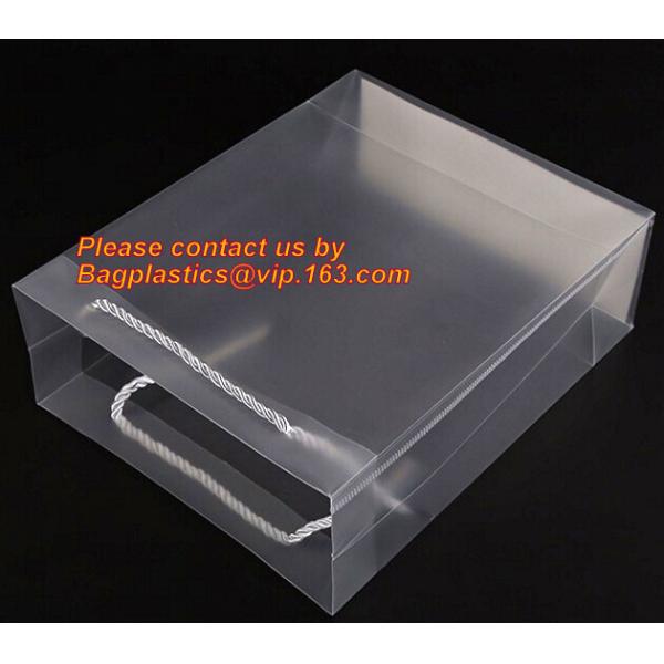 Quality Eco-friendly custom printing plastic PP handle shopping bag for gift/cloth,Promotional Handled Style Foldable Reusable S for sale