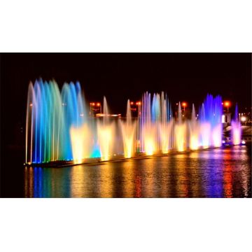 Quality DMX Control Modern Floating Fountain With Computer Programmer for sale