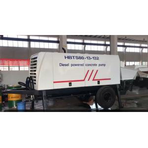 Quality HBTS80 Diesel Concrete Pump Portable Concrete Pump 160kw Motor Power for sale