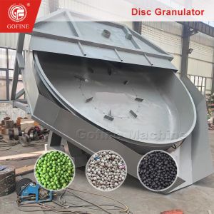 Quality Low Labour Intensity Fertilizer Granulator Machine , Disc Granulator Machine for sale