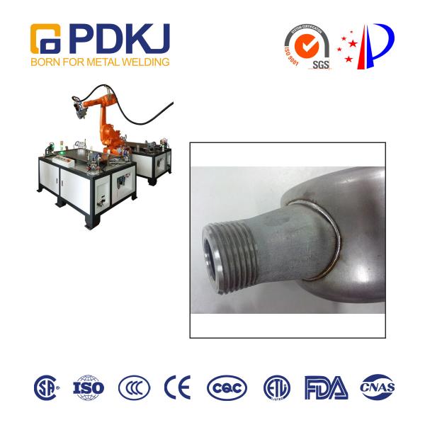 Quality Integrated Fiber Laser Automatic Welding Robots Equipment 5mm Housing Parts for sale