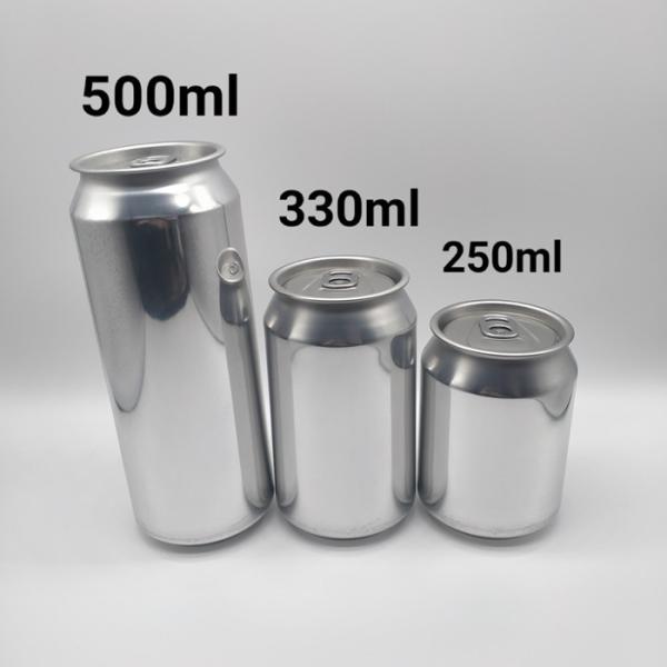 Quality Stubby Coffee Tea Aluminum Coca Cola Cans 250 Ml With Easy Open End Lids for sale