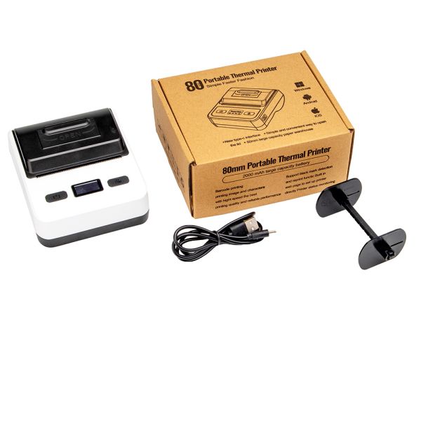 Quality High Quality 80mm Wireless 3 Inch Portable Thermal Printer Receipt Printer Mini for sale