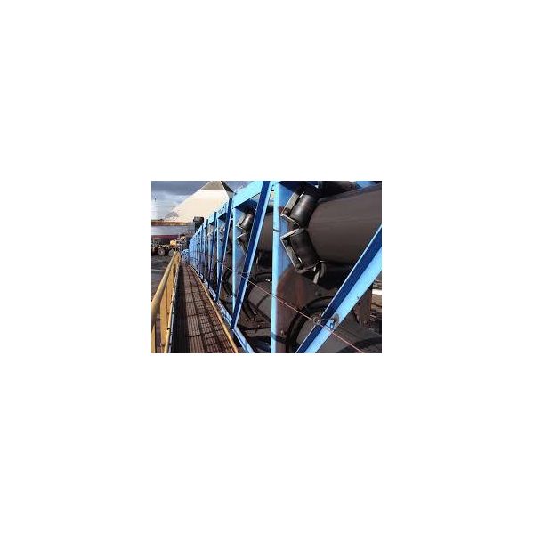 Quality Enclosed Pipe Belt Conveyor Dust-Free Bulk Material Transport for Mining, Cement & Power Plants for sale