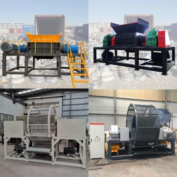 Quality 7*3.1*4m Size Used Tire Cutting Machine for Recycling Rubber Granule Processing for sale