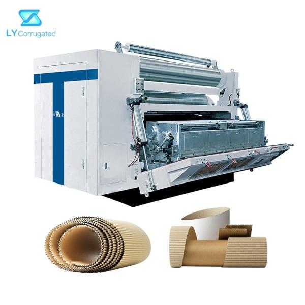 Quality SF25NA Corrugated Cardboard Machine 1400mm Paper Width Single Facer for sale