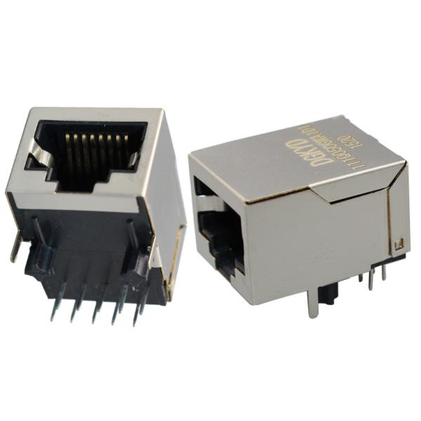 Quality Integrated Surface Mount RJ45 Female Jack , 1000base t cat6 rj45 connector for sale