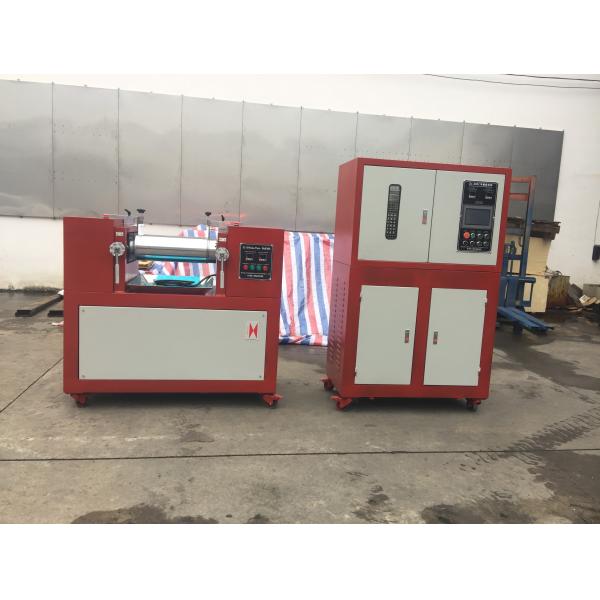 Quality ZL Rubbers And Plastics Two Roll Mill Mixing With Oil Heating Silicone Milling for sale