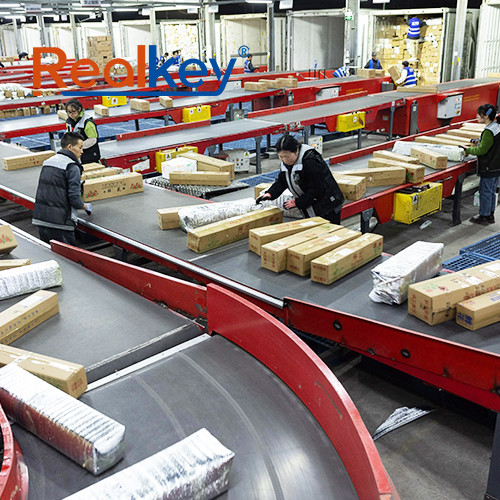 Quality High Flexible Design Parcel Conveyor Belt Modular Conveyor System For Packaging for sale