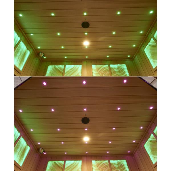 Quality Far Infrared Indoor Sauna Room Wood Dry Steam 1800x1500x2000mm for sale