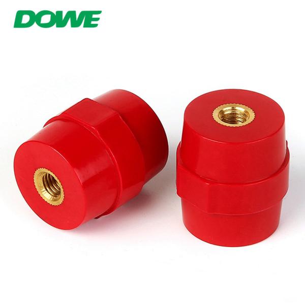 Quality Red Low Voltage SM Busbar Insulator Plastic Standoff Support Isolator for for sale