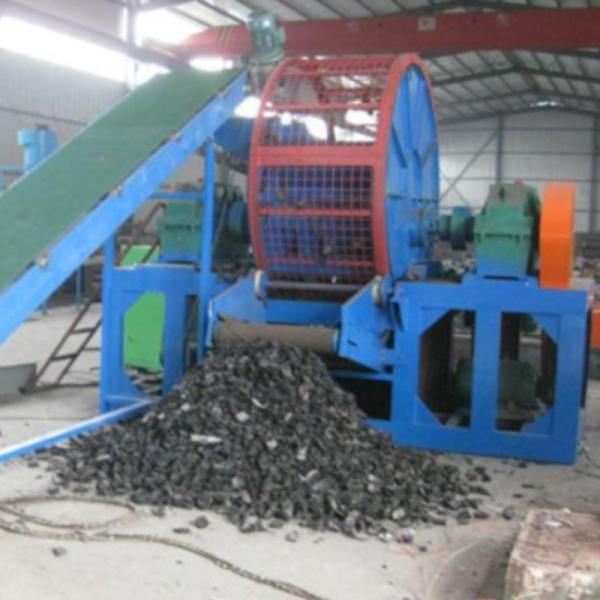 Quality MCS-1800 Scrap Car Truck Tire Bumper Tyre Shredder Recycling Machine Rotating for sale