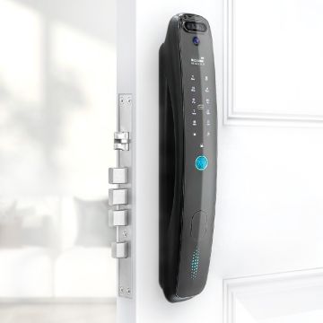 Quality Face Fingerprint and Password IC Card Smart Wireless Door Lock with TUYA/TT Lock for sale