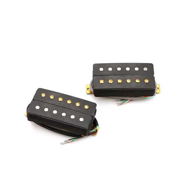 Quality Clear Sound Double Coil Guitar Pickup Alnico 5 Metal Radian N8.82K/B9.33K Output for sale