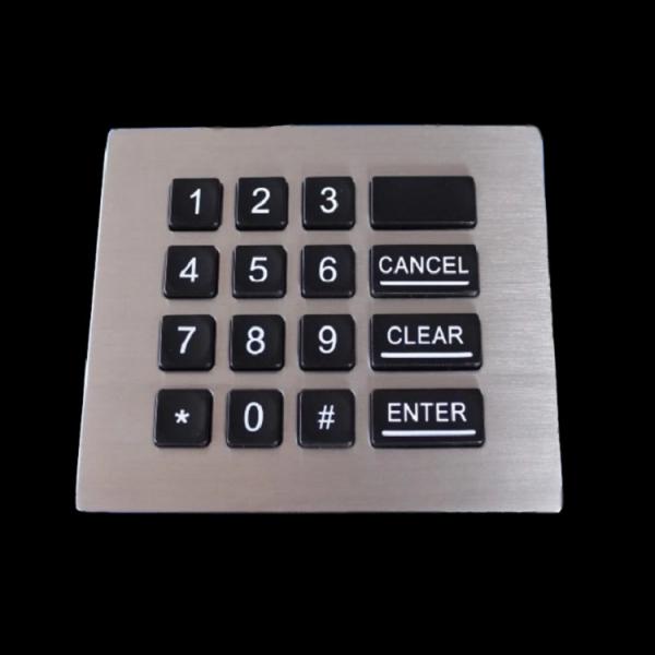 Quality Vending Machine Backlit Numeric Keypad Customizable Layout Shake Proof for sale