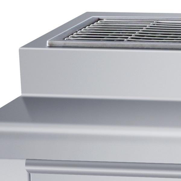 Quality 780mm Long Electric Tuber Heating Commercial Barbecue Grill for sale