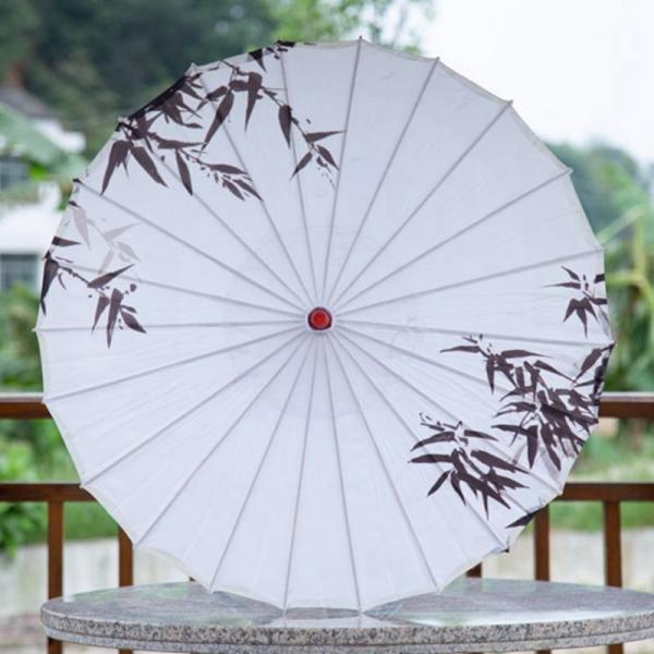 Quality Vintage Style 23 Inches*10k Chinese Paper Parasol Umbrella for Customized for sale