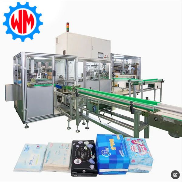 Quality Powerful Factory High Speed Diaper/Sanitary Pad Packaging Machine Global Export for sale