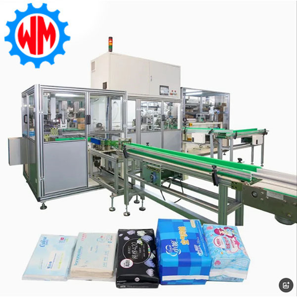 Quality Powerful Factory High Speed Diaper/Sanitary Pad Packaging Machine Global Export for sale