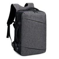 Quality Adjustable Shoulder Black Men Business Backpack For Travel School Office ISO9001 for sale