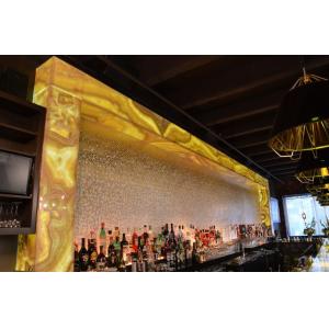 Quality Lightweight 1-2MM Bacstone Glass For Facade Glass Wall for sale