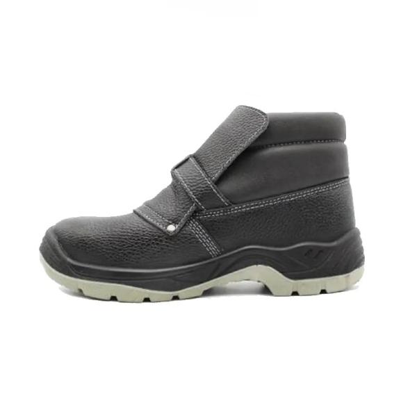 Quality No Laceup Steel Toe Welding Work Boots S3 Oil Water Resistant Shoes for sale