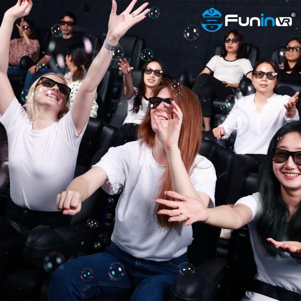 Quality Multiplayer CS Fights Shooting Games 7D Cinema Simulator Rider Metal Screen 6 / for sale