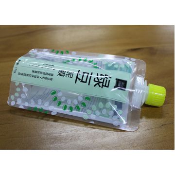 Quality Custom Printing Leak Proof Transparent Spout Pouch Packaging 50ml - 5000ml for sale