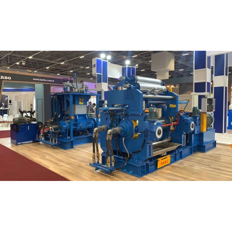 Hydraulic Rubber Two Roll Open Mixing Mill