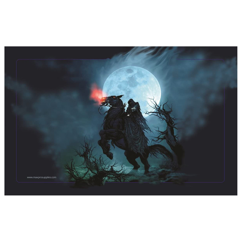 Minglu CMP-012  OEM Rubber material Playmat Inked Gaming TCG Game Mat for Cards