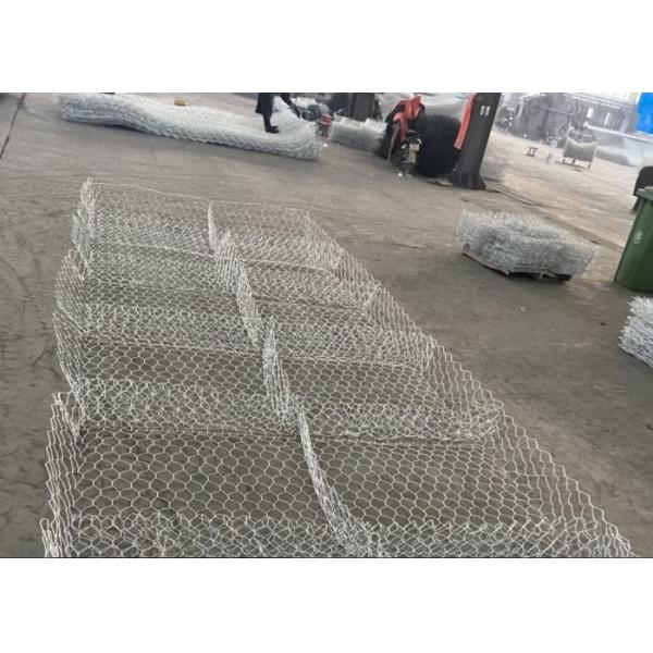 Quality Heavy Hot Dip Galvanized Gabion Mattress 60x80mm Hexagonal Mesh for sale
