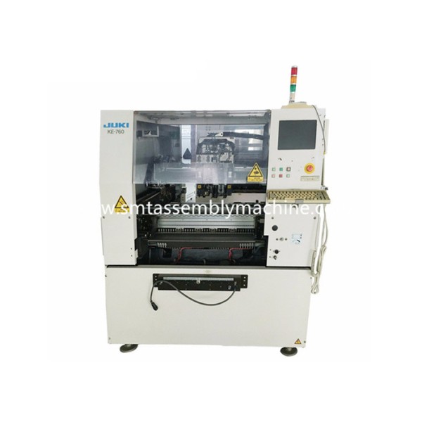Quality JUKI KE-760 Used SMT Placement Machine High Speed Automatic PCB Component for sale