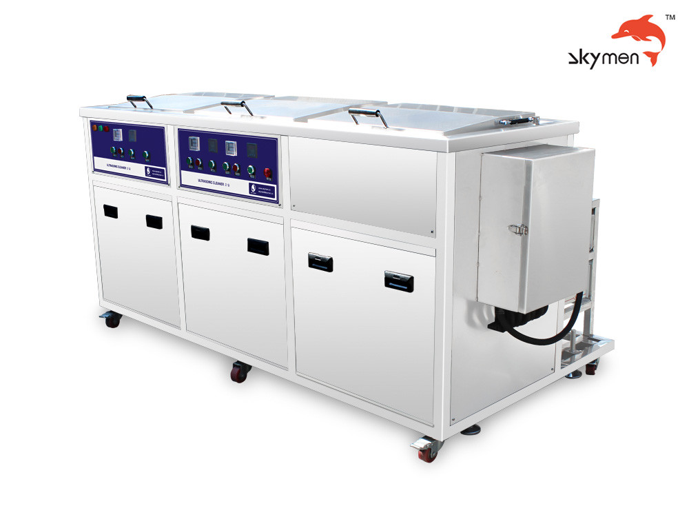 Quality Industrial PCB Sonic Cleaning Machine 100L 40Khz with Three Tank for sale