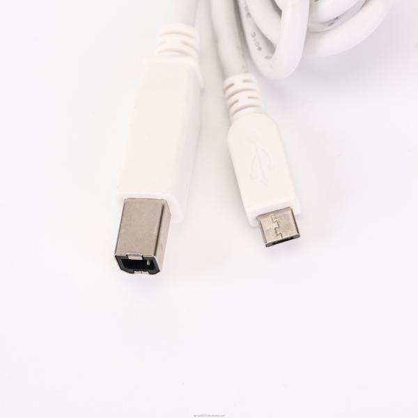 Quality Customized Micro USB Cables 2.0 USB B Male To Right Angle Fast Charging Cable for sale