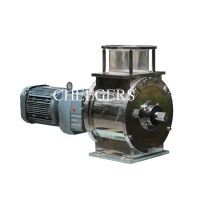 Quality 8 Blade Rotary Lock Valve Powder Handling 12 Inch SS304 for sale