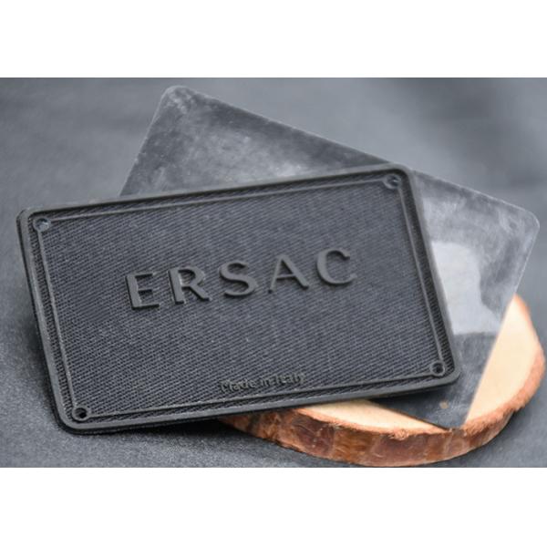 Quality Twill Woven Fabric Heat Transfer Labels Customised With Printed Silicone Logos for sale