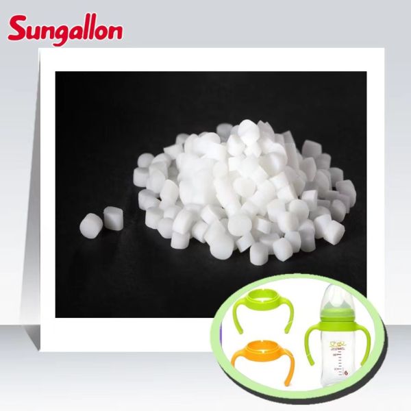 Quality Safety Soft TPE Elastomer Material TPR Plastic Material Granules Translucent for sale