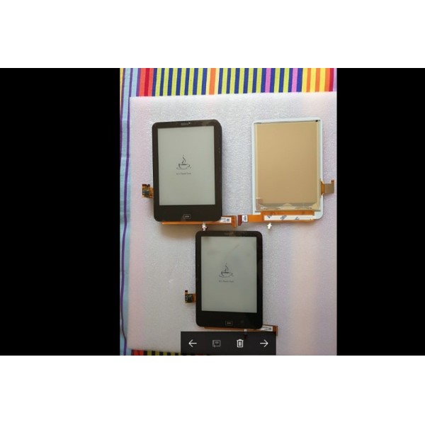 Quality 300dpi 6.0 Inch E Ink Display Module with PCAP Touch Panel for Tolino HD Ebook for sale