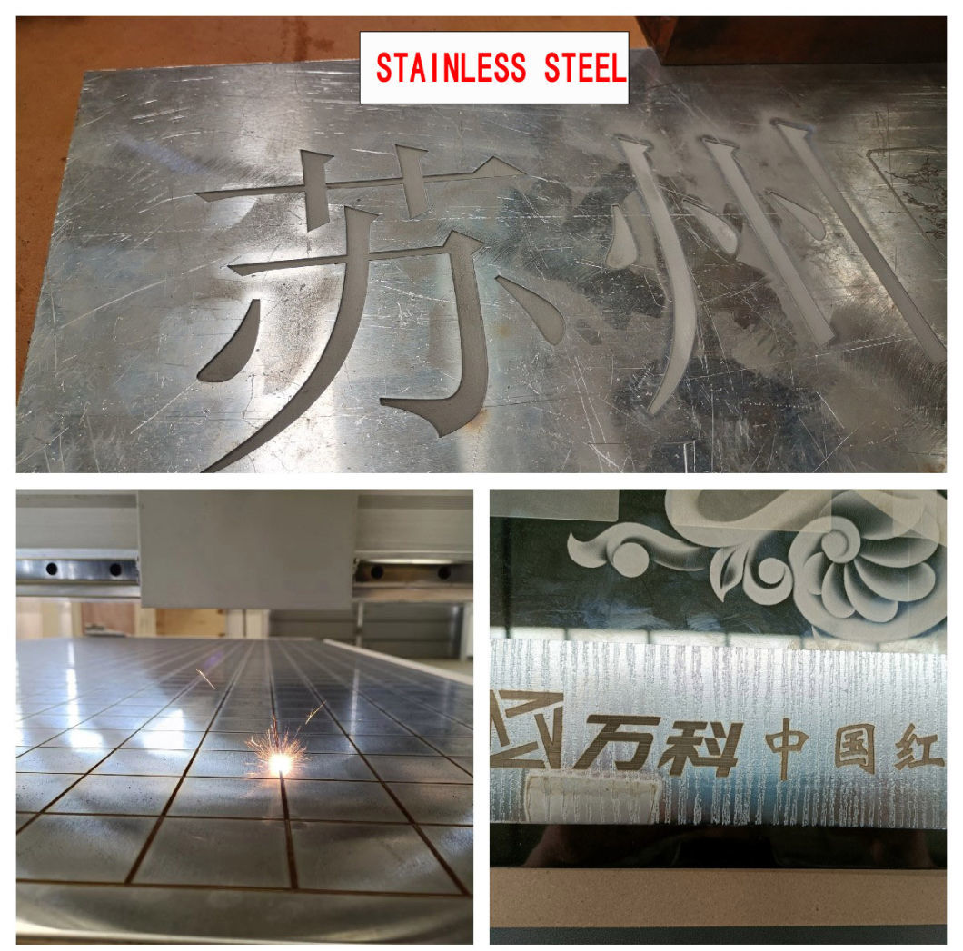 Metal Etching Machine Factory Price Laser Mark Big Area Aluminium Copper Stainless Steel