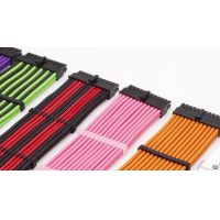Quality Sleeve Extension Power Supply Cable Kit 18AWG ATX 24P+ EPS 8-P+PCI-E8-P with for sale