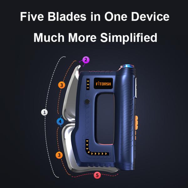 Quality Multifunctional Fascia Massager with Heating EMS and Red Light Therapy Button for sale