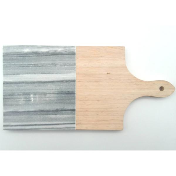 Quality Cheese Chopping Stone Placemats , Rectangle Wooden Marble Cutting Board for sale