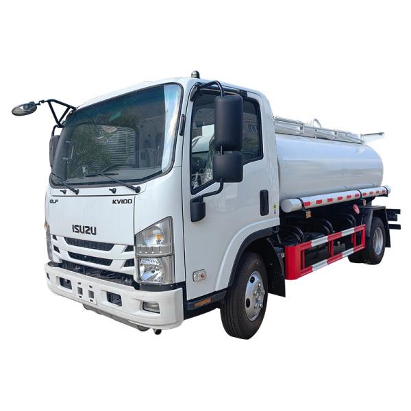 Quality China Qingling Chassis 4x2 6 Wheels Oil Bowser Fuel Dispensing Trucks for sale