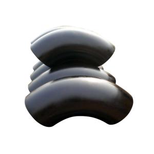 Quality Butt Welding Black Painting SCH XXS Carbon Steel Pipe Fitting for sale