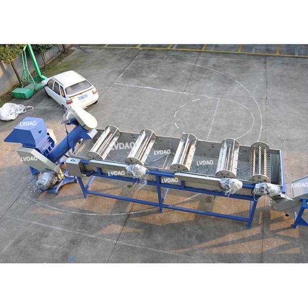 Quality PE PP Plastic Washing Line Low Energy Consumption Humanized Control System for sale
