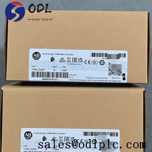 Quality Allen Bradley 1769-L33ER PLC Controller 2MB Memory No Embedded I/O for sale