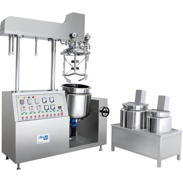 Quality Cream Vacuum Emulsifying Mixer Machine With Heating Function homogenizer machine for sale
